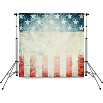 American flag Photo Backdrops | Available in nearly ANY Custom Sizes