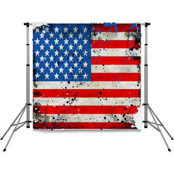 Patriotic Photo Backdrops | Available in Ultra Large Custom Sizes