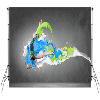Gymnastics Photographer Backdrops | Available in nearly ANY Custom Sizes