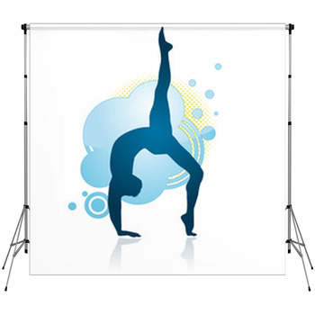 Gymnastics Photographer Backdrops | Available in nearly ANY Custom Sizes