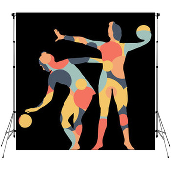 Gymnastics Photographer Backdrops | Available in nearly ANY Custom Sizes