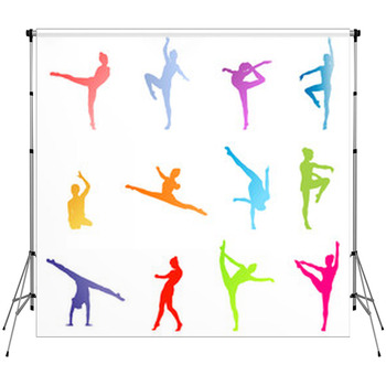 Gymnastics Photographer Backdrops | Available in nearly ANY Custom Sizes