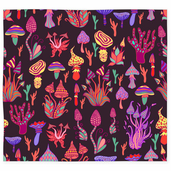 Psychedelic Area Rugs & Custom Size Floor Mats