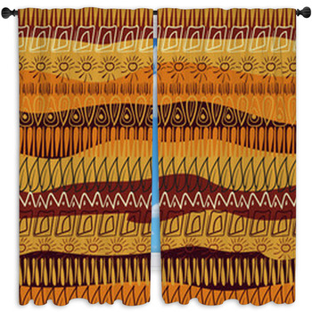 African Drapes & Window Treatments | Black Out | Custom Sizes