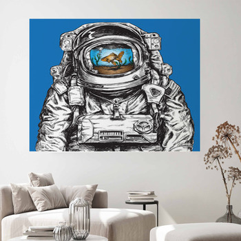 Astronaut Wall Decor in Canvas, Murals, Tapestries, Posters & More
