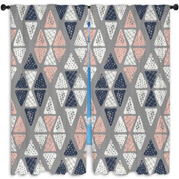 Argyle Drapes & Window Treatments | Black Out | Custom Sizes