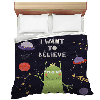 Alien Comforters, Duvets, Sheets & Sets | Personalized