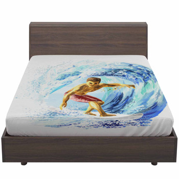 Surfer Comforters, Duvets, Sheets & Sets | Personalized