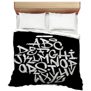 Alphabet Comforters, Duvets, Sheets & Sets | Personalized