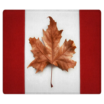 Canadian flag Area Rugs & Custom Size Floor Mats