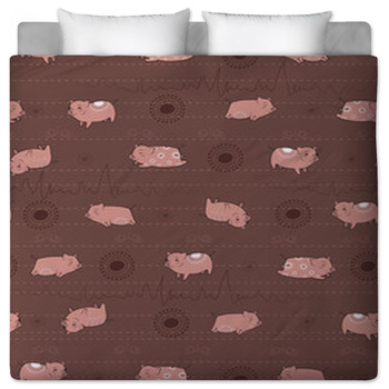 Pig Comforters, Duvets, Sheets & Sets | Custom