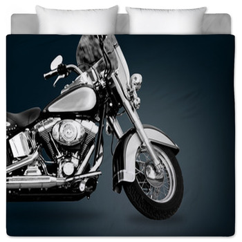 Motorcycle Comforters, Duvets, Sheets & Sets | Custom
