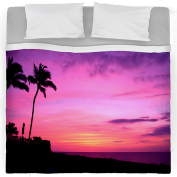 Tropical sunset Comforters, Duvets, Sheets & Sets | Custom