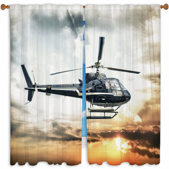 Helicopter Window Curtains & Drapes | Black Out | Custom Sizes