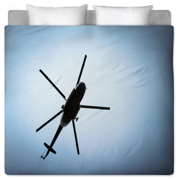 Helicopter Comforters, Duvets, Sheets & Sets | Custom