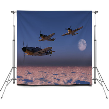 World war two airplane Custom Backdrops | Available in Ultra Large ...
