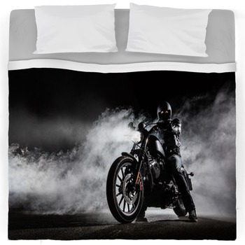 Motorcycle Comforters, Duvets, Sheets & Sets | Custom