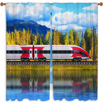 Train Drapes & Window Treatments | Black Out | Custom Sizes