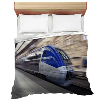 Train Comforters, Duvets, Sheets & Sets | Personalized