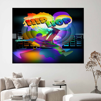 Hip hop Wall Decor | Murals | Tapestry | Posters | Custom Sizes