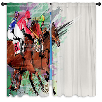 Horse Drapes & Window Treatments | Black Out | Custom Sizes