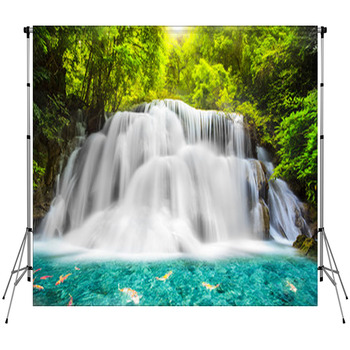Waterfall Photographer Backdrops | Available in nearly ANY Custom Sizes