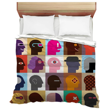 Pop art Comforters, Duvets, Sheets & Sets | Custom