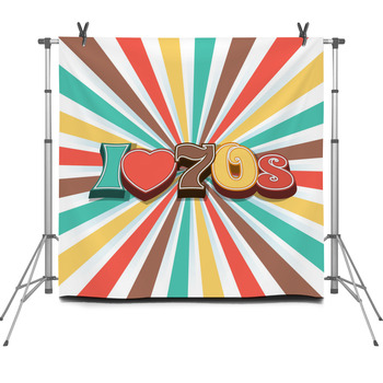 1970s Photographer Backdrops | Available in Ultra Large Custom Sizes