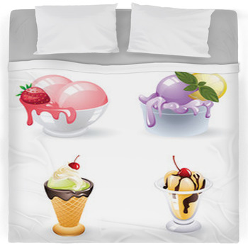 Ice cream Comforters, Duvets, Sheets & Sets | Custom