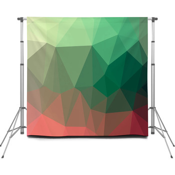 Pink and green Custom Backdrops | Available in Ultra Large Custom Sizes