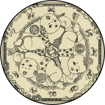 Asian Area Rugs & Custom Size Floor Mats