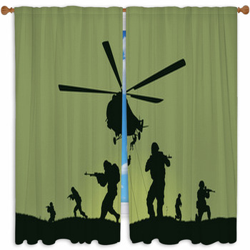 Military Curtains & Drapes | Block Out | Custom Sizes
