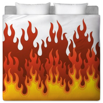 Fire Comforters, Duvets, Sheets & Sets | Personalized