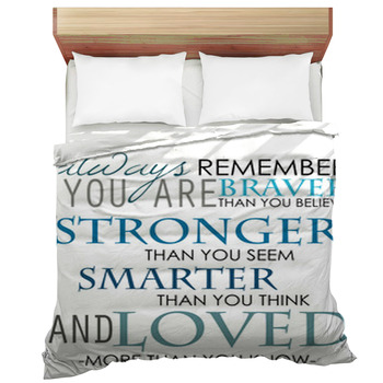 Quotes Comforters, Duvets, Sheets & Sets | Custom