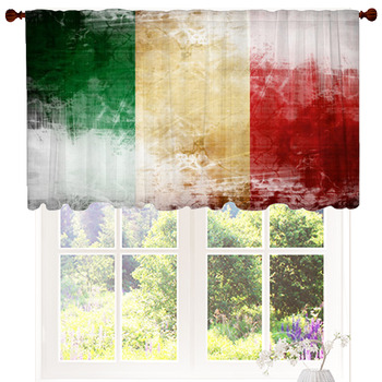 Italian flag Curtains & Drapes | Black Out | Custom Sizes