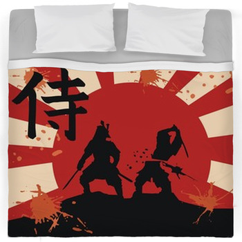 Samurai Comforters, Duvets, Sheets & Sets | Personalized