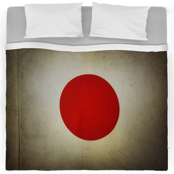 Japanese flag Comforters, Duvets, Sheets & Sets | Custom