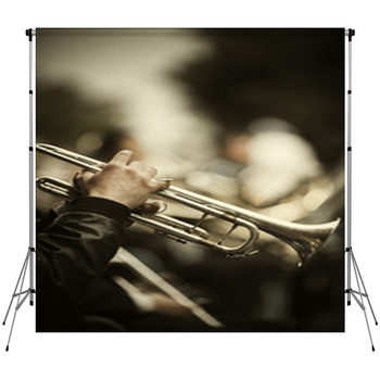 Jazz Photo Backdrops | Available in Ultra Large Custom Sizes