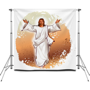 Christian Custom Backdrops | Available in Very Large Custom Sizes