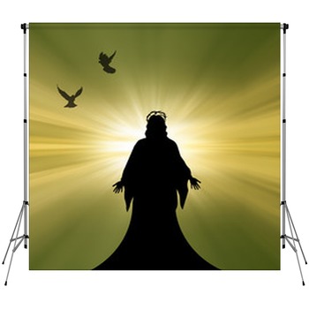 Christian Custom Backdrops | Available in Very Large Custom Sizes