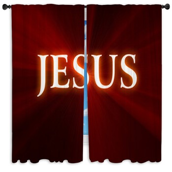 Christian Window Curtains | Custom Size Drapes