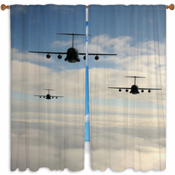 Air force Drapes & Window Treatments | Block Out | Custom Sizes