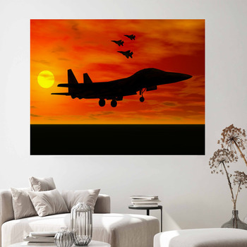 Jet fighter Wall Decor in Canvas, Murals, Tapestries, Posters & More