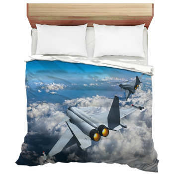 Jet fighter Comforters, Duvets, Sheets & Sets | Personalized
