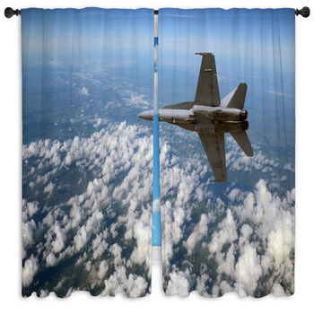 Jet fighter Drapes & Window Treatments | Black Out | Custom Sizes
