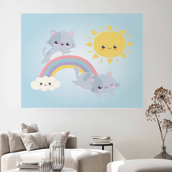 Kawaii Wall Decor in Canvas, Murals, Tapestries, Posters & More