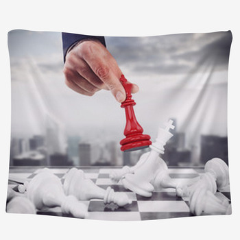 Chess Fabric by the Yard | Available in nearly ANY Custom Sizes