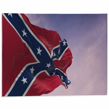 Rebel flag Area Rugs & Custom Size Floor Mats