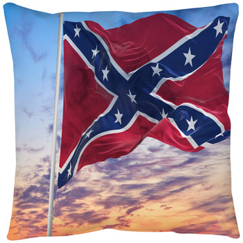 Rebel flag Throw Pillows, Cases
