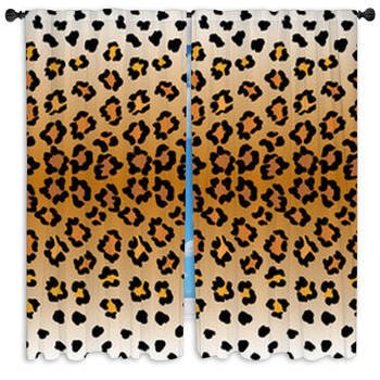 Animal print Drapes & Window Treatments | Black Out | Custom Sizes